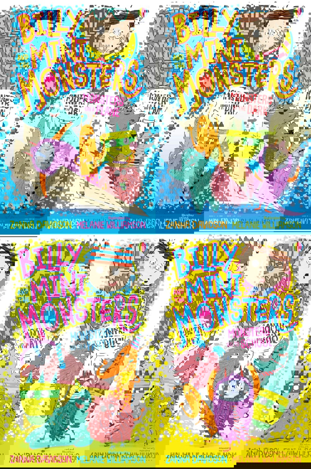 Billy and the Mini Monsters 4 Books Collection Set | Rackhams