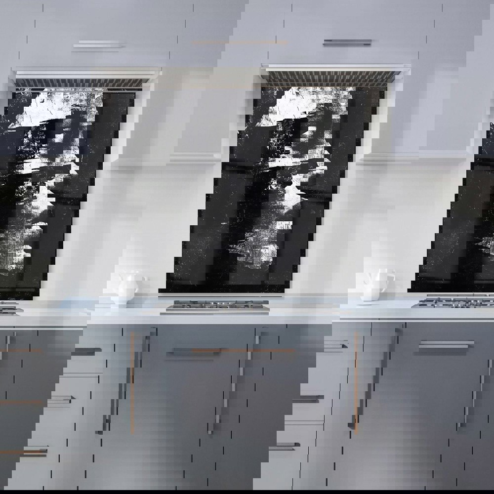 Warren Reed - Designer Fragmented Silhouette in Black | Rackhams