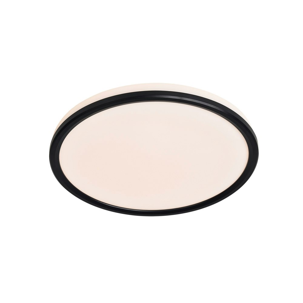 Nordlux Liva Smart Colour | Ceiling light | Black | Rackhams