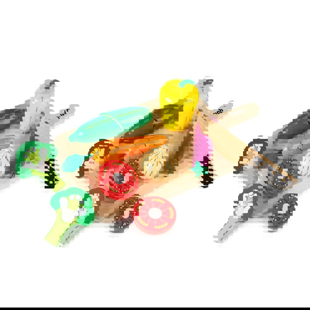 Tidlo Wooden Cutting Vegetables Set - 7 Vegetables, 1 | Rackhams