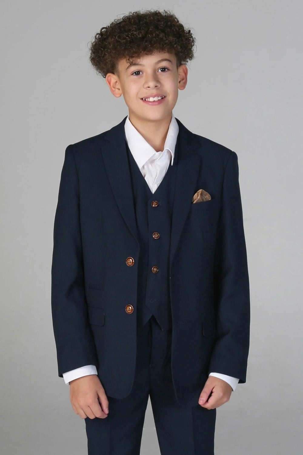 Paul Andrew Mayfair - Boys Navy 3 Piece Classic | Rackhams