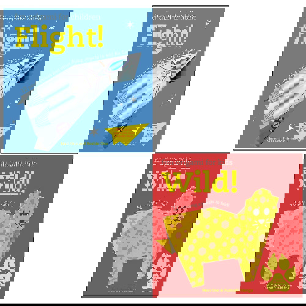 Mari Ono 2 Books Collection Set- Fun Origami for | Rackhams