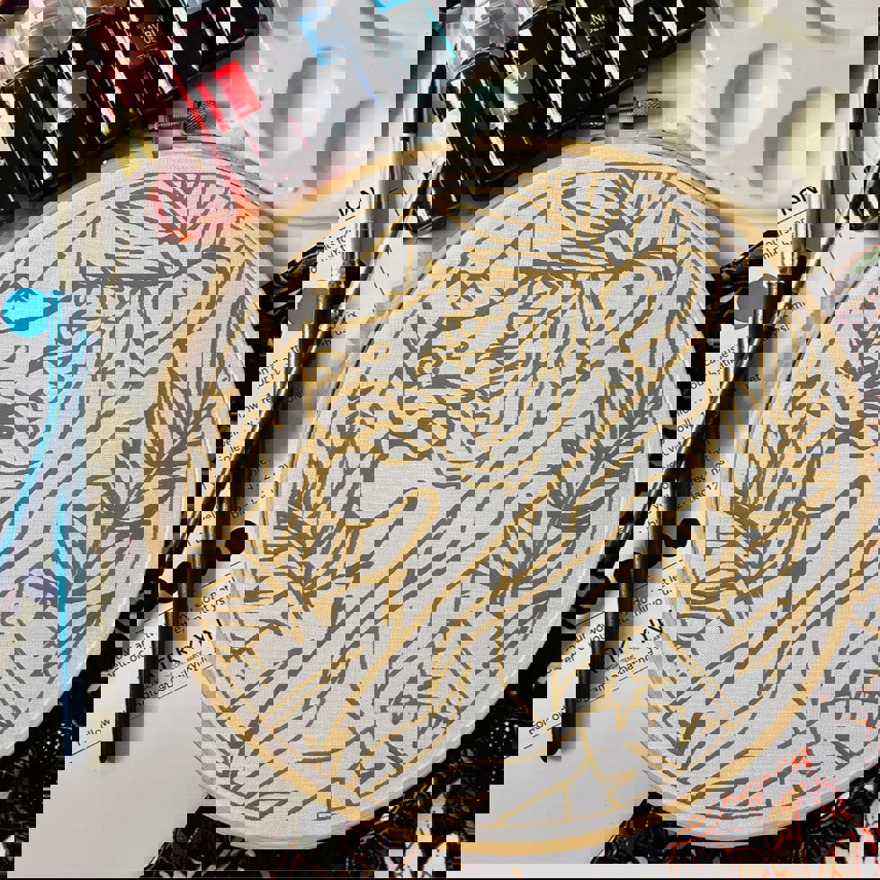 Batik Ying Batik DIY Kit - Malayan Tiger | Rackhams