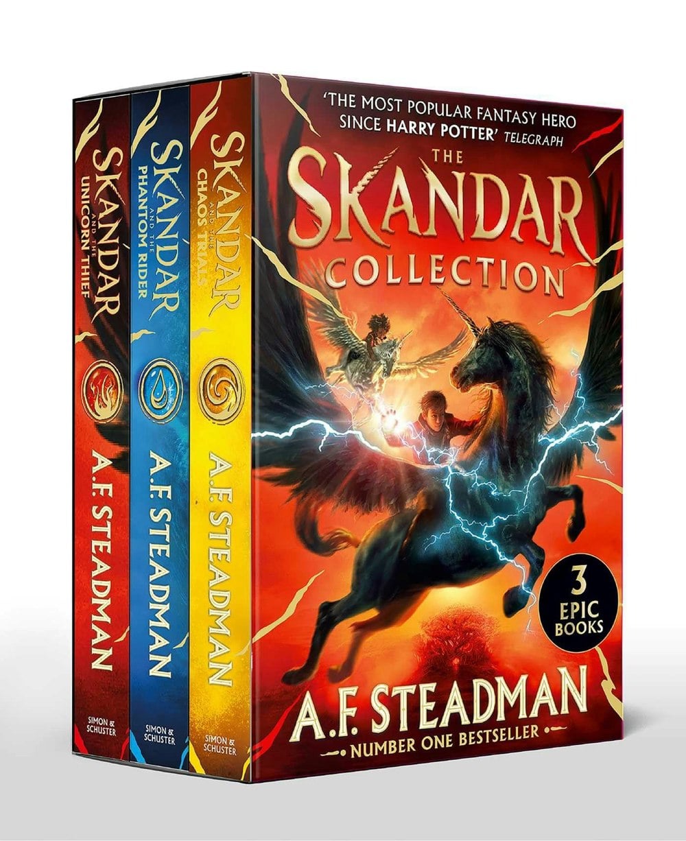 The Skandar Collection: Books 1 - 3 Boxed Set by A.F. | Rackhams