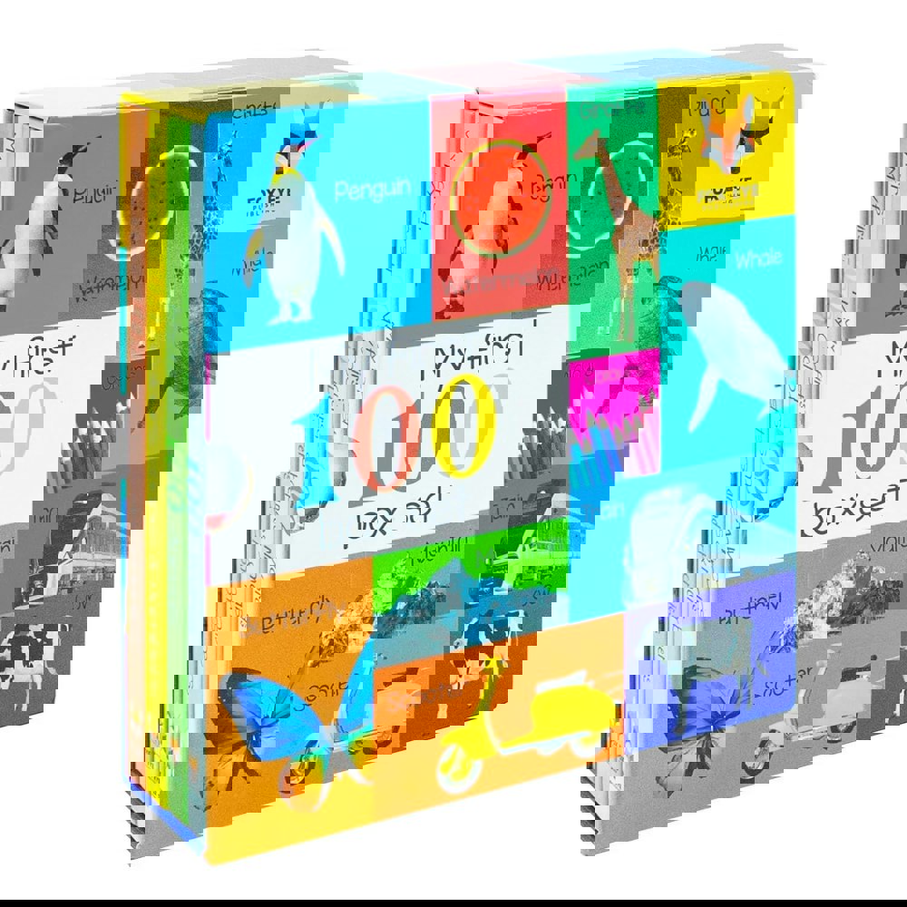 My First 100 Words Box Set 4 Board Books Collection | Rackhams