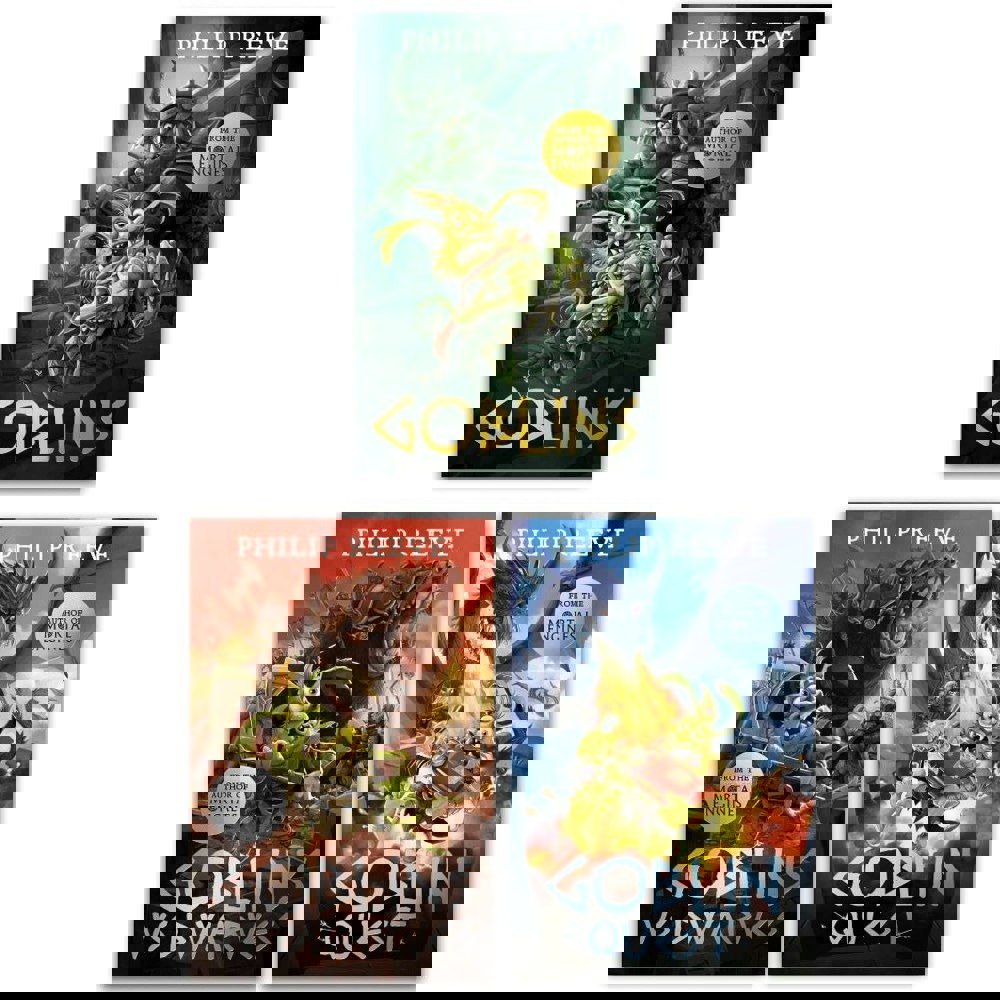 Philip Reeve Goblins Series 3 Books Collection Set - | Rackhams