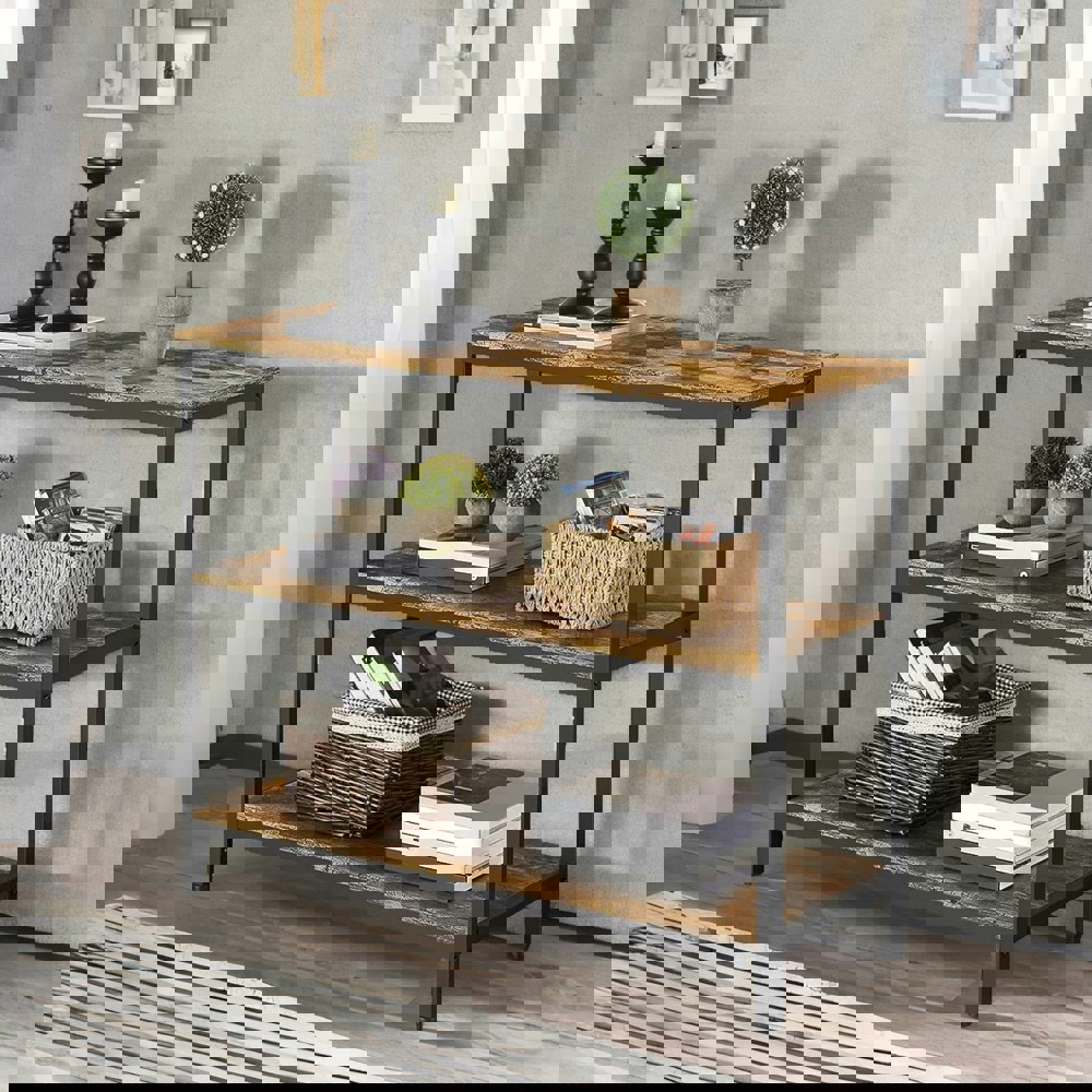 Rafaelo Mobilia 3 Tier Console Table For Hallway | Rackhams