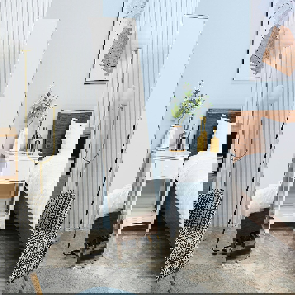 HOMCOM Full Length Mirror Dressing Mirror Wall-Mounted | Rackhams