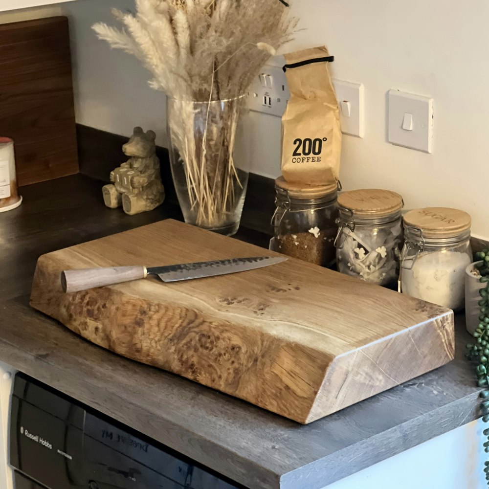 Giraffes & Craftz XXL Thick Oak Live Edge James Martin | Rackhams