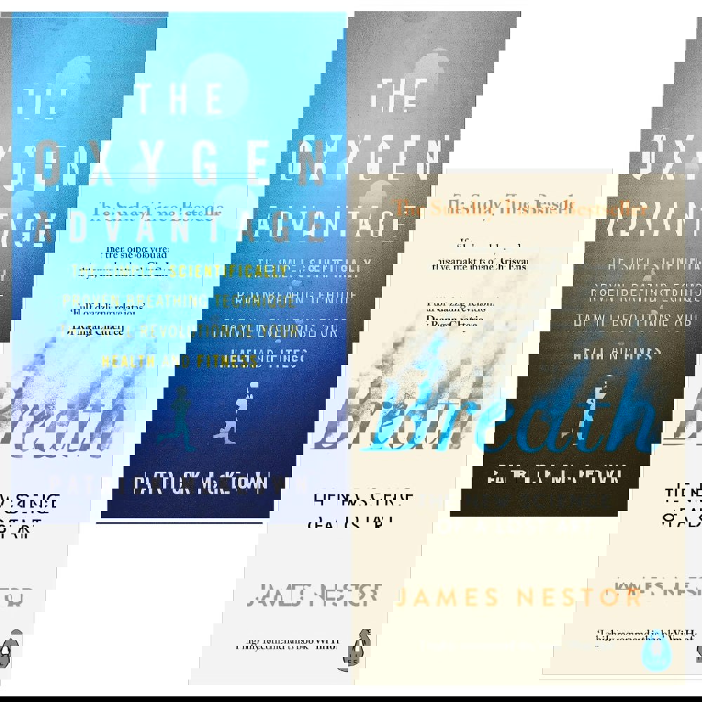 Breath and The Oxygen Advantage 2 Books Collection Set | Rackhams