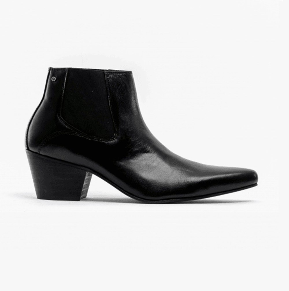 Club Cubano McCARTNEY Mens Leather Winklepicker Cuban | Rackhams