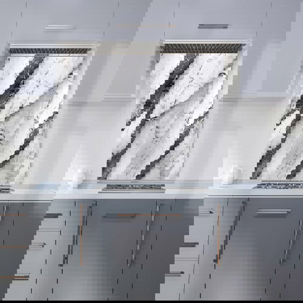 Warren Reed - Designer Grey And White Marble Effect | Rackhams