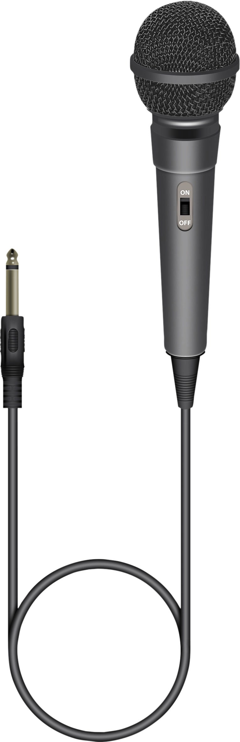 Mr Entertainer Black Dynamic Plastic Microphone | Rackhams