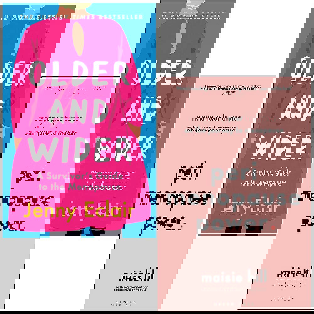 Older and Wider By Jenny Eclair & Perimenopause Power | Rackhams