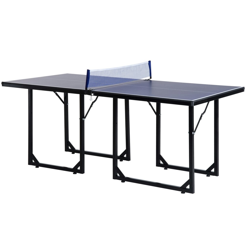 HOMCOM Table Tennis Ping Pong Foldable with Net Game | Rackhams