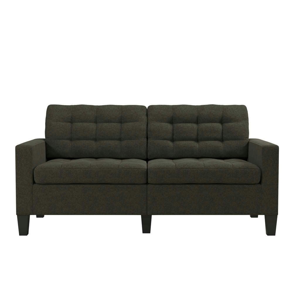 Dorel Home Bowie 2 seater sofa in grey fabric | Rackhams