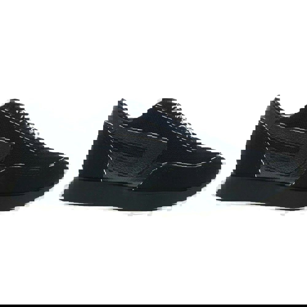 Diesel S-Racer Trainers - Black | Rackhams