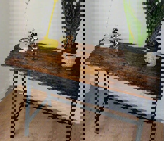 Modcraft Computer Desk – Industrial Writing Desk with | Rackhams