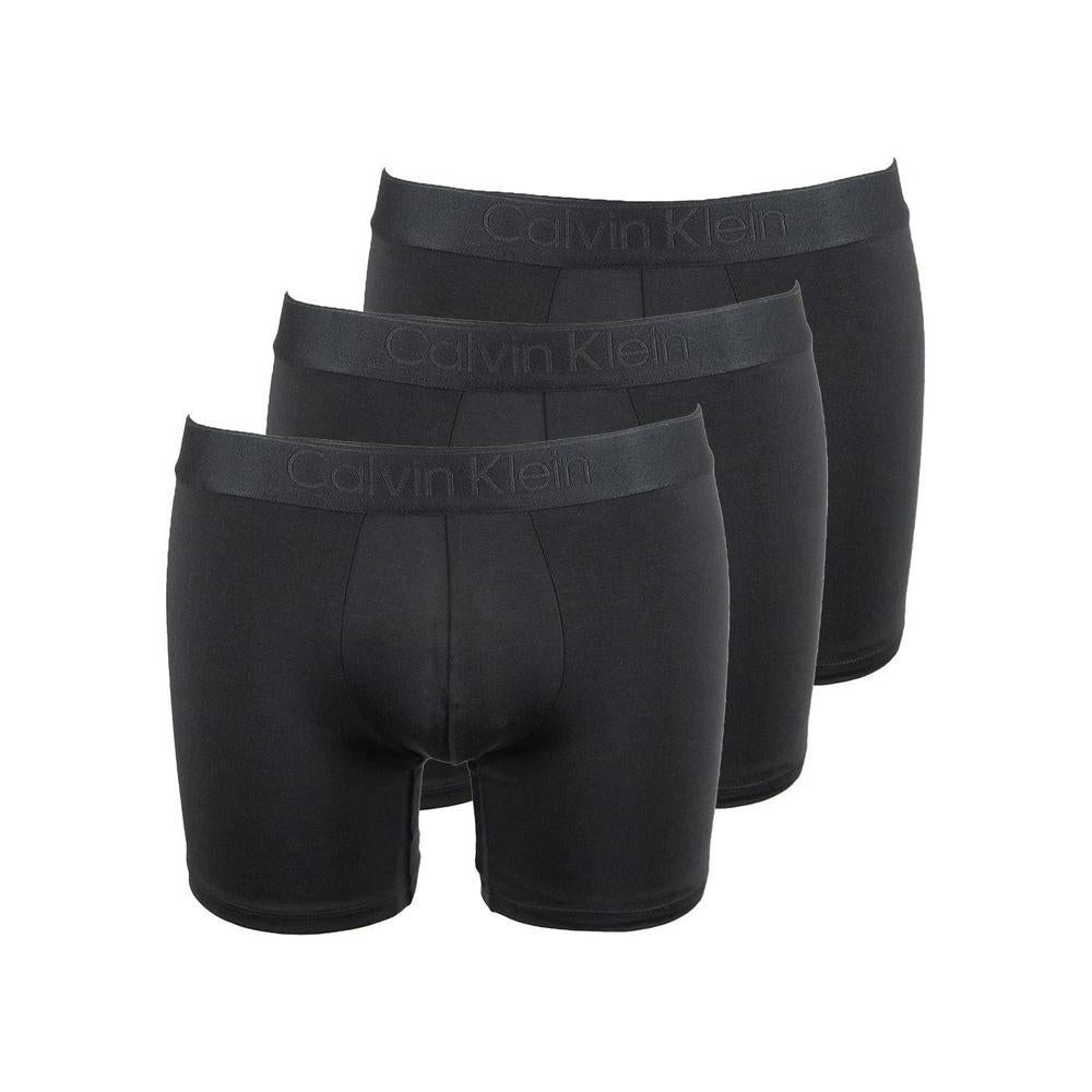 Calvin Klein 3-Pack CK Black Boxer Briefs, Black | Rackhams