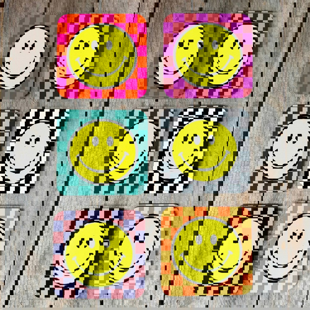 Love Frankie Checkmate Checkerboard Smiley Face | Rackhams