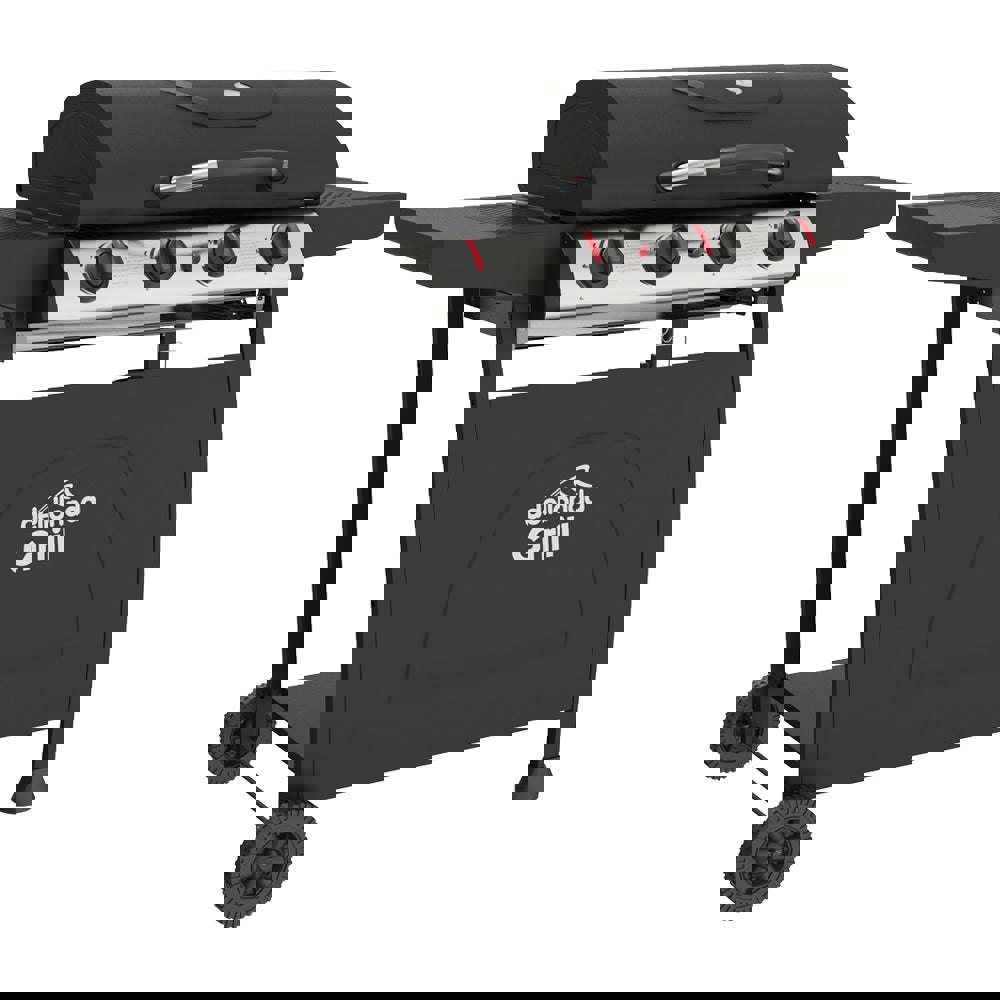 Loops 4 Burner Gas BBQ Grill & Ignition - Portable | Rackhams