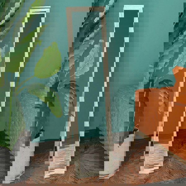 HOMCOM Full Length Mirror Farmhouse Wall Mirror | Rackhams