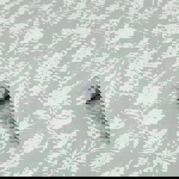 Laura Ashley Rye Wallpaper | Sage Green | Rackhams