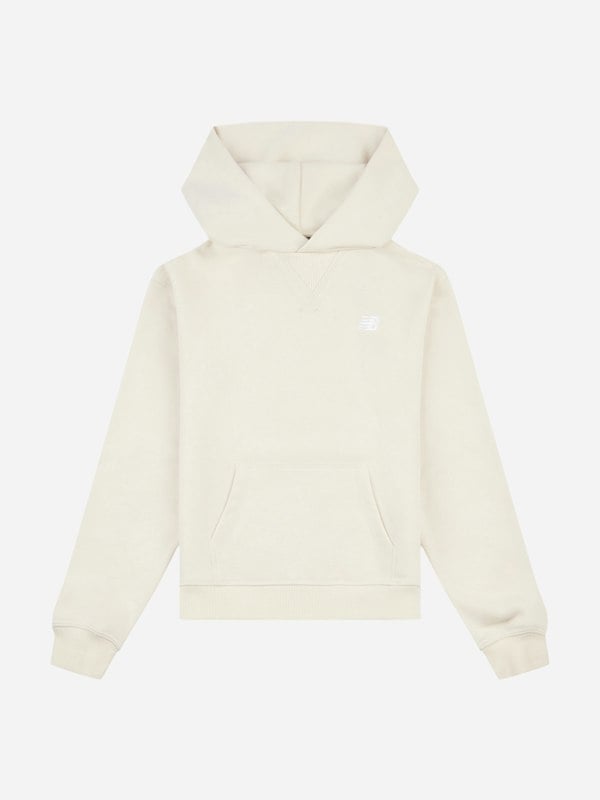 New Balance Girls French Terry Small Logo Hoodie in | Rackhams