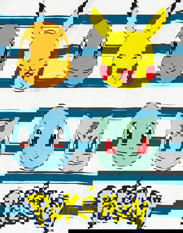 Pokemon Unisex Kids White Multi Character Long Sleeve | Rackhams