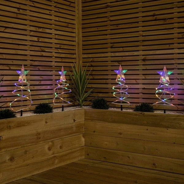 Christmas Tree Shaped Lights | Rackhams