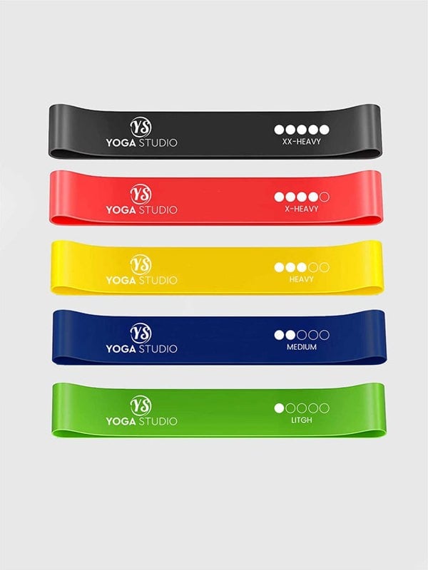 Yoga Mad Single Mini Power Loop Resistance Band - | Rackhams