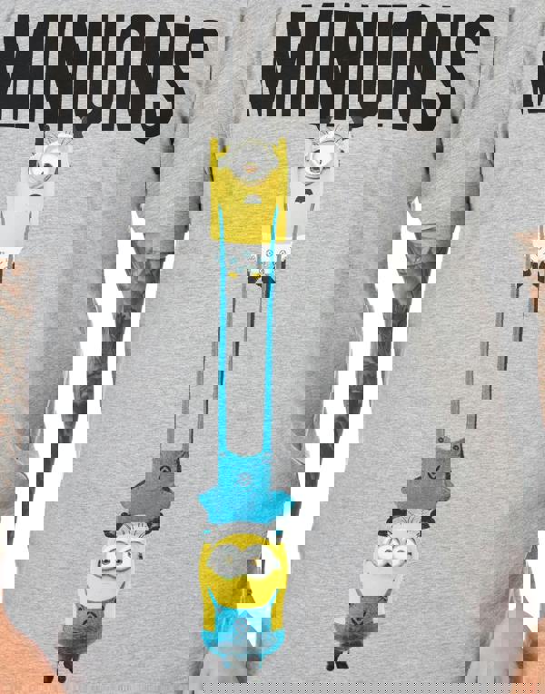 Minions Mens Black Character Short Sleeve Short Leg | Rackhams