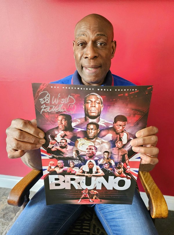 Frank Bruno Boxing Signed Frank Bruno “Undisputed” | Rackhams