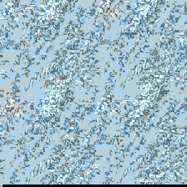 Laura Ashley Picardie Wallpaper | Blue Sky | Rackhams