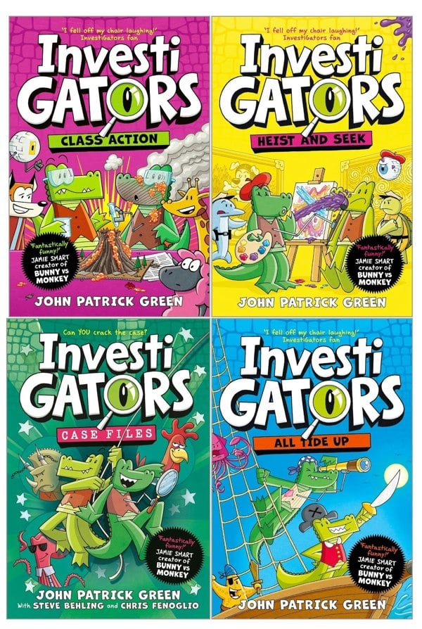 InvestiGators Series by John Patrick Green Books 6-9 4 | Rackhams