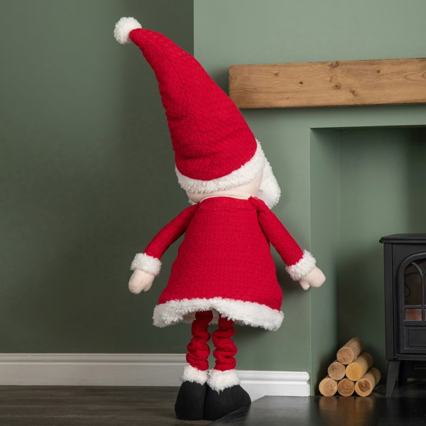 Samuel Alexander 1.8m Tall Extendable Plush Santa | Rackhams