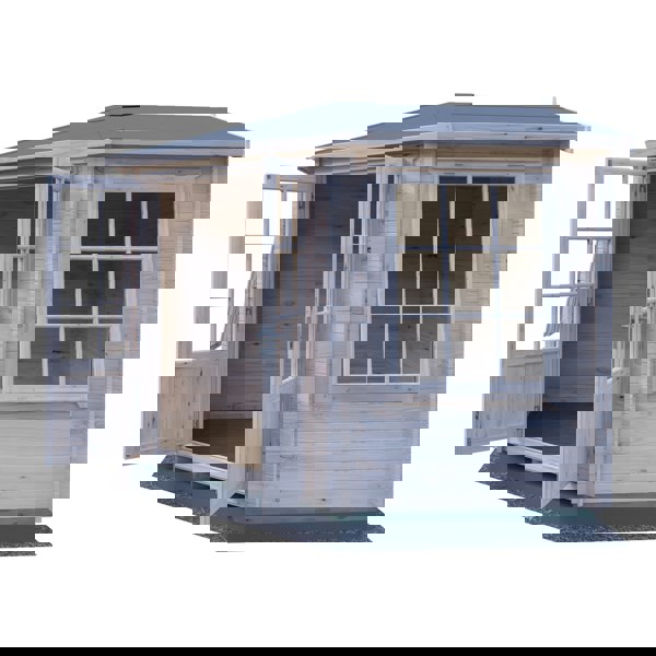 Shire Ardcastle Corner Log Cabin 28mm interlock | Rackhams