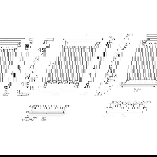 Clifton 300mm (H) x 1000mm (W) - Type 22 Radiator - | Rackhams