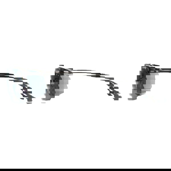 Ray-Ban Top Bar 3183 Mens Shiny Black Sunglasses | Rackhams