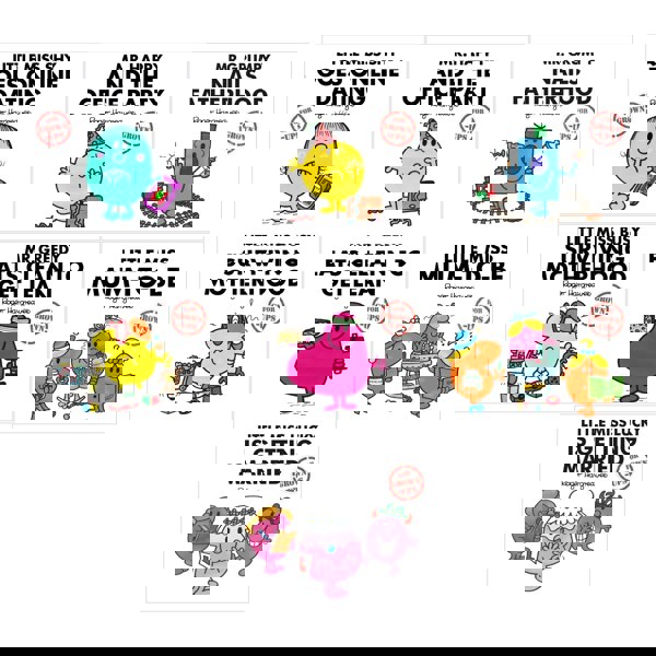 Mr Men And Little Miss for Grown Ups 7 Books Set By | Rackhams