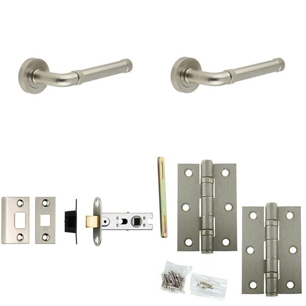 Loops 2 PACK - Victorian Scroll Door Handle & Latch | Rackhams