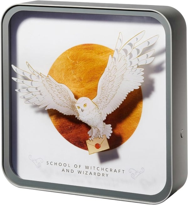 RUBBER ROAD | HARRY POTTER HEDWIG PERSPEX LAMP | Rackhams