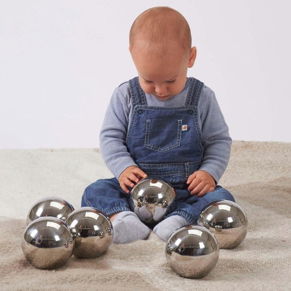 tickit Sensory Steel Mystery Balls | Rackhams