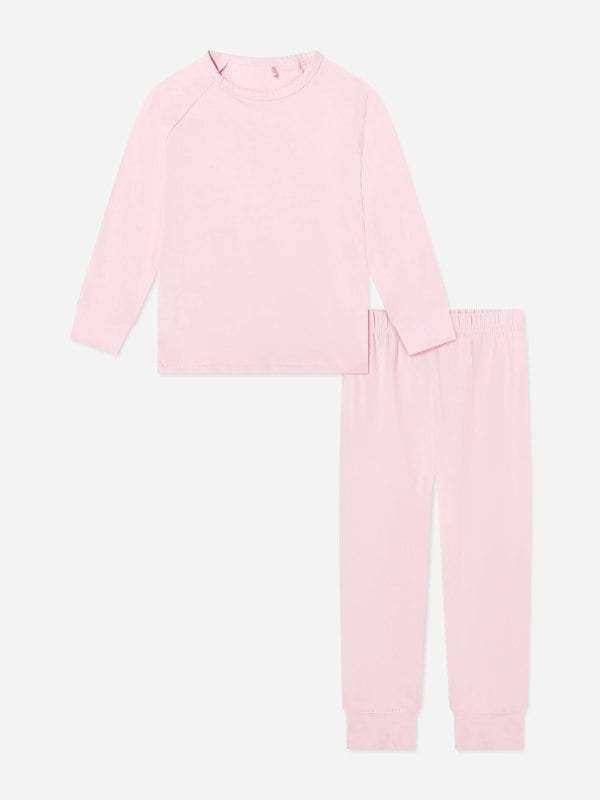 Roarsome Girls Bamboo Base Layers Thermal Set in Pink | Rackhams