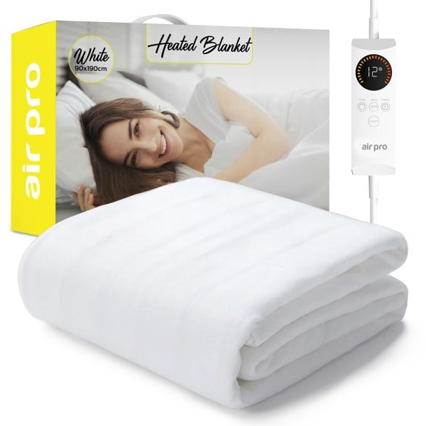 HOMCOM Heated Throw with Ultra Soft Velvet, Electric | Rackhams