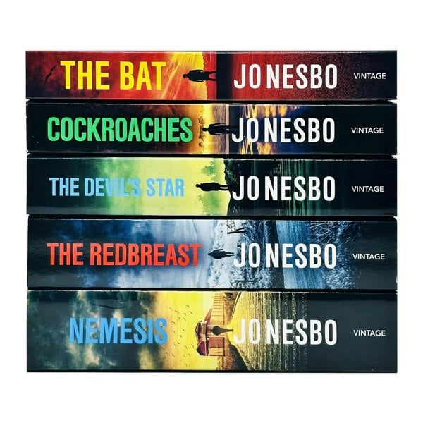 Harry Hole Series 1-5 Books Collection Set By Jo Nesbo | Rackhams
