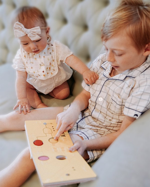 Baby’s First Logic Book – Interactive LED Board Book | Rackhams