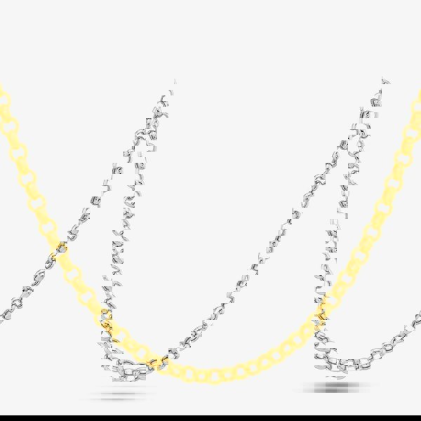 T. H. Baker 18ct White Gold 18inch Spiga Chain | Rackhams