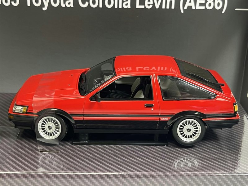 Sun Star Toyota Corolla Levin 1985 AE86 Red 1:24 Scale | Rackhams
