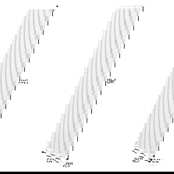 Monstershop Oval Column Radiator – 1600mm x 600mm – | Rackhams